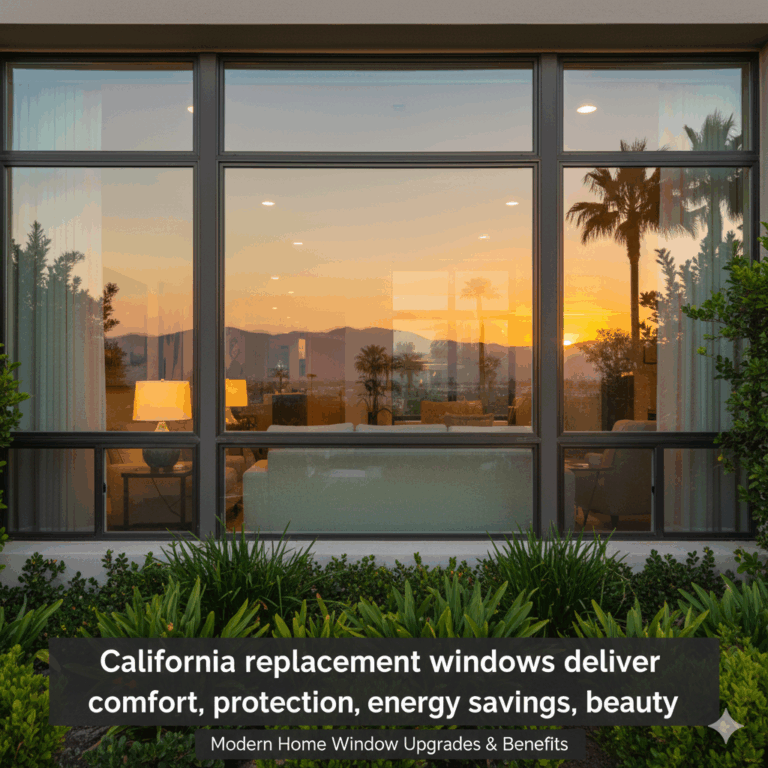 California Replacement Windows: Hidden Benefits